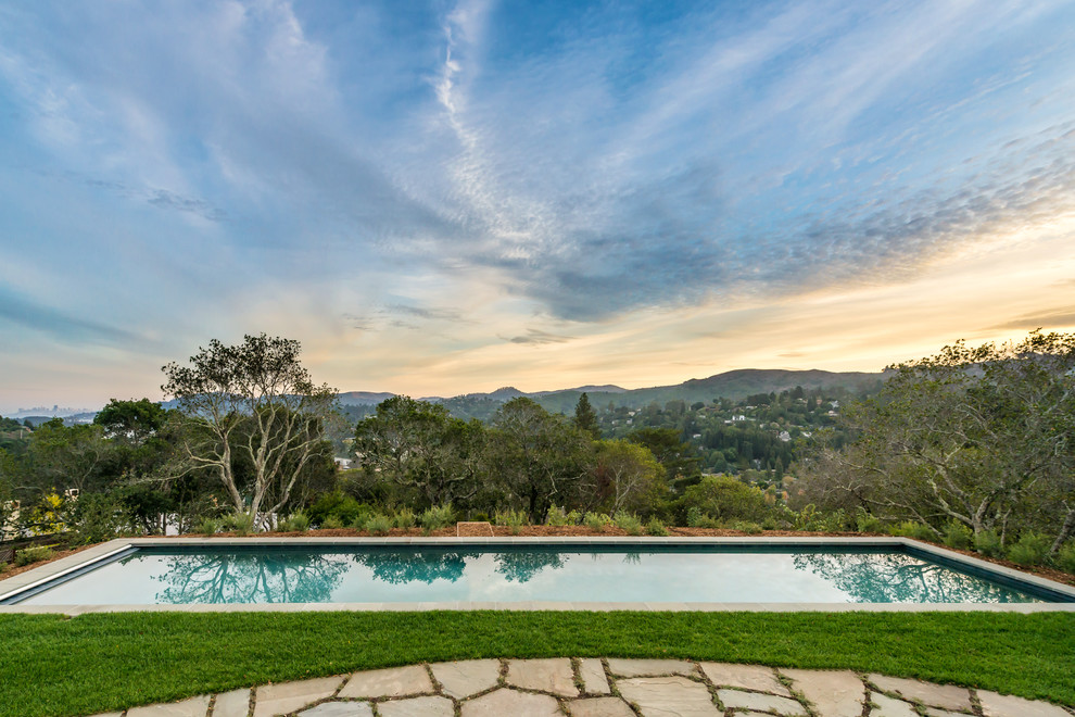 Pool terrace - Traditional - Swimming Pool & Hot Tub - San Francisco ...