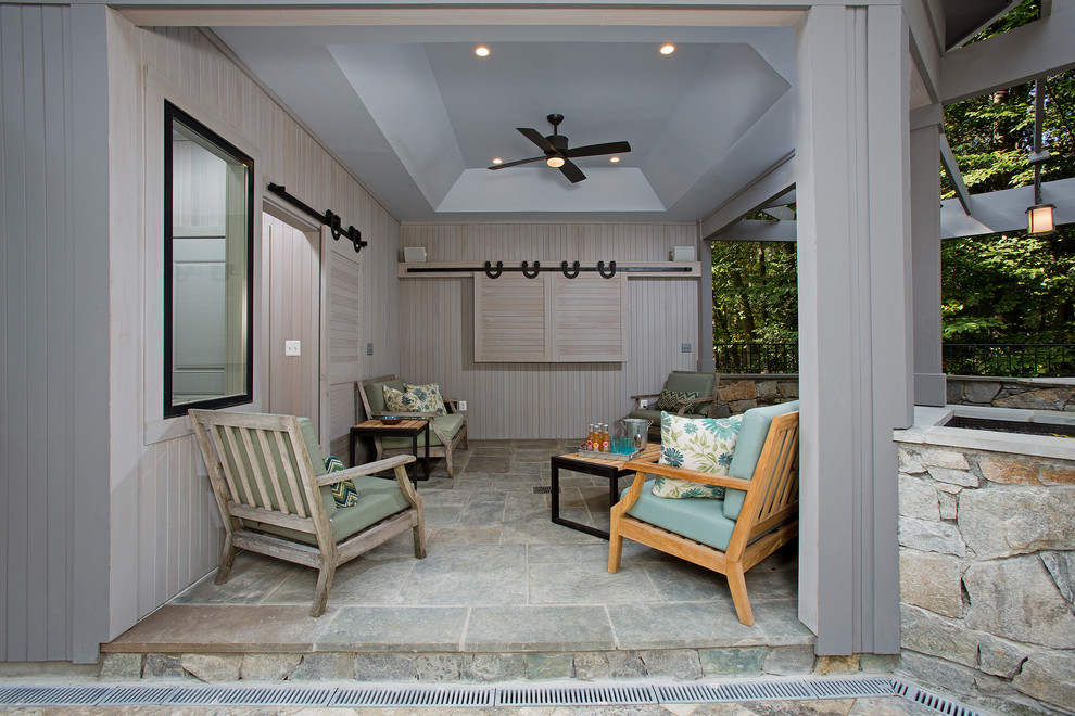Poolside Entertainment Area - Traditional - Patio - DC Metro - by MARK ...