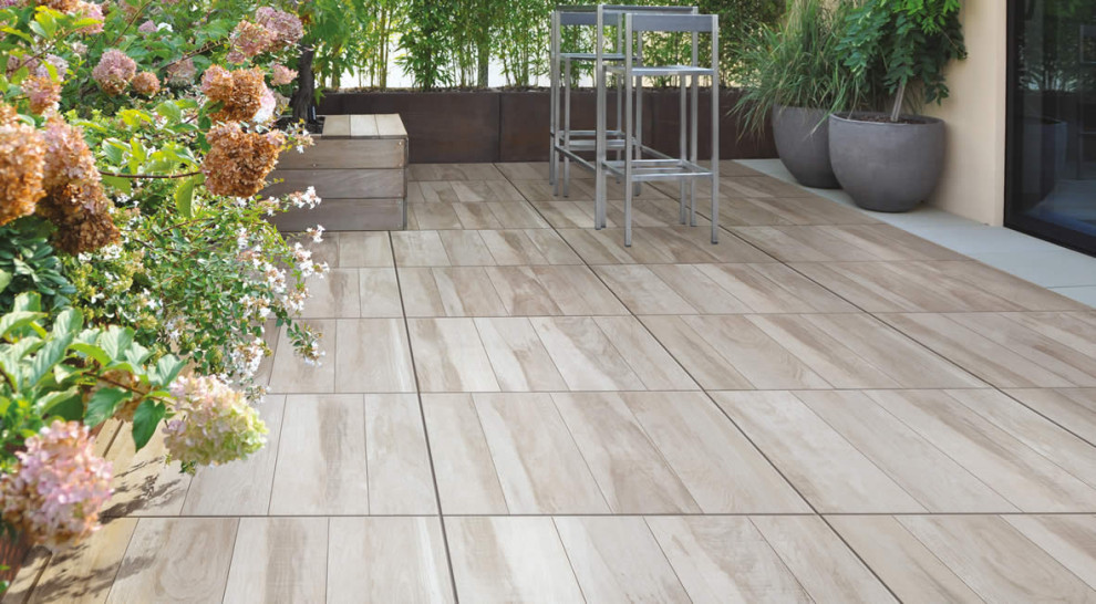 Porcelain Tile Patios and Pool Decks - Patio - Chicago - by APS All ...