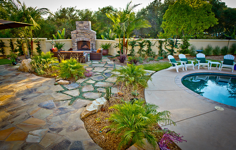 Poway - Pool Area - Contemporary - Patio - San Diego - by Eco Minded ...