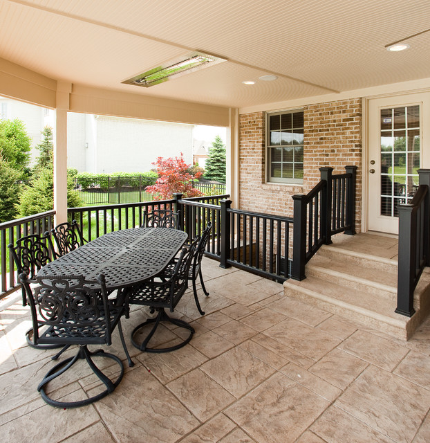 President Porch Redesign - Classique - Terrasse et Patio - Indianapolis ...