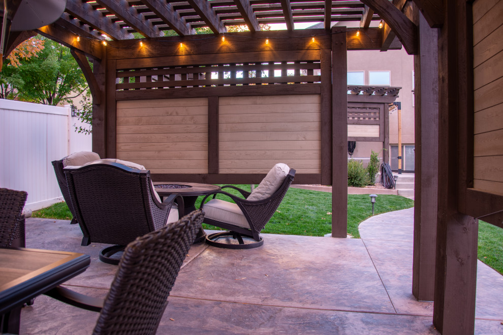 Privacy Screens and Walls for Backyard Retreat - Patio - Salt Lake City ...