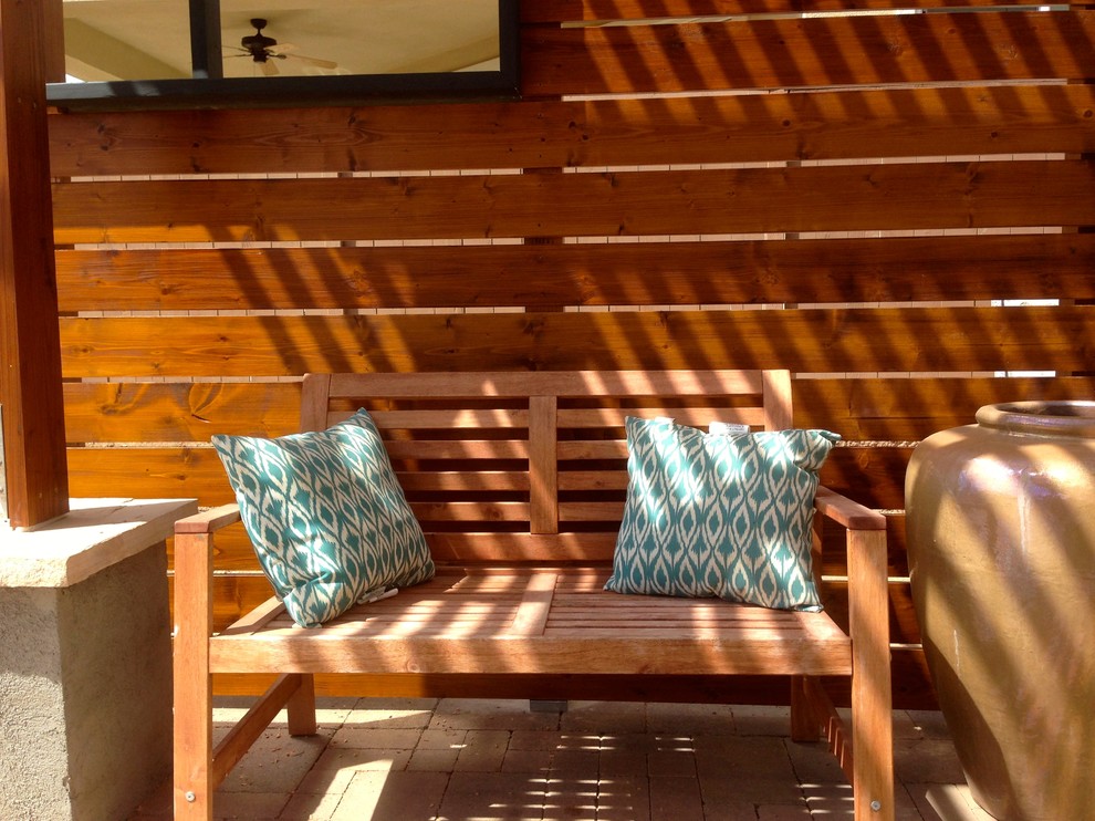 Privacy trellis - Contemporary - Patio - San Diego - by Envy Landscape ...