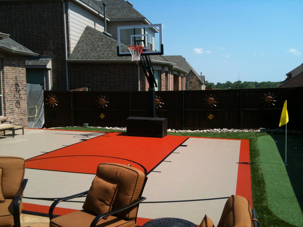 Pro Dunk Gold - Traditional - Patio - Dallas - by Pro Dunk Hoops | Houzz