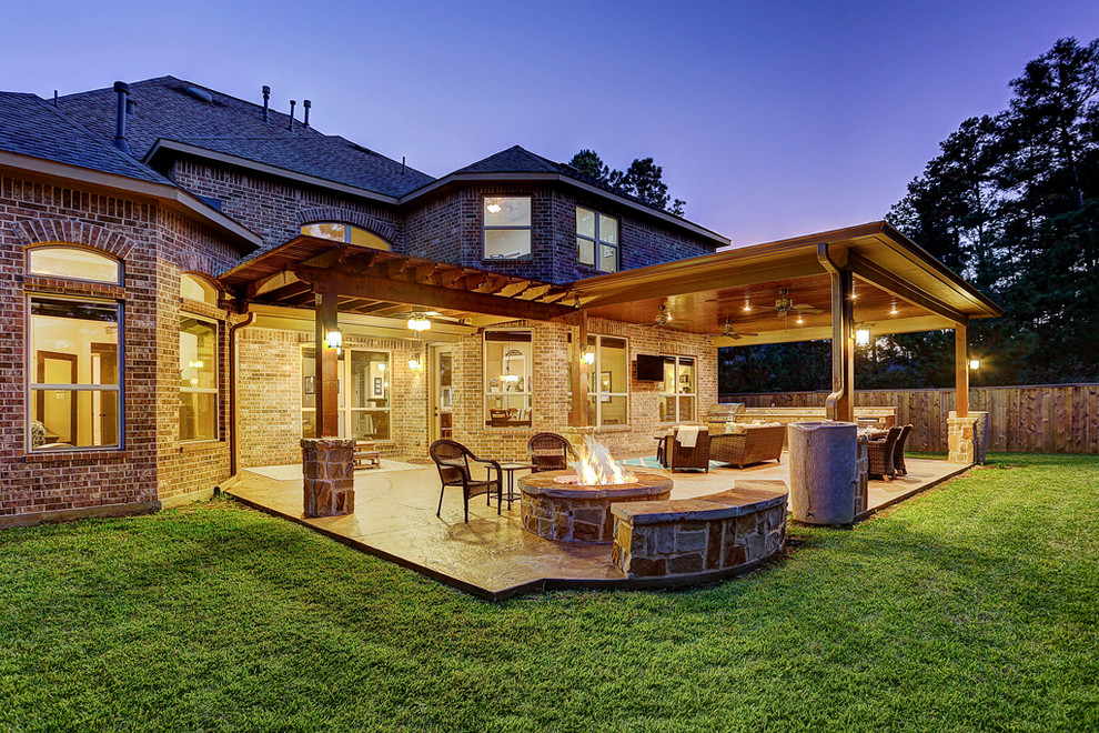 Project of the Month: December 2016 - Traditional - Patio - Houston ...