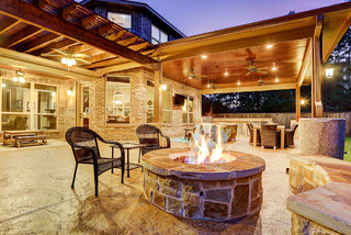Project of the Month: December 2016 - Traditional - Patio - Houston ...