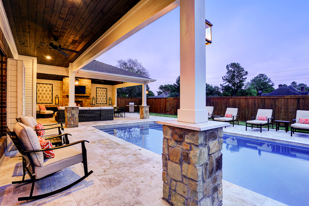 Project of the Month: February 2018 - Traditional - Patio - Houston ...