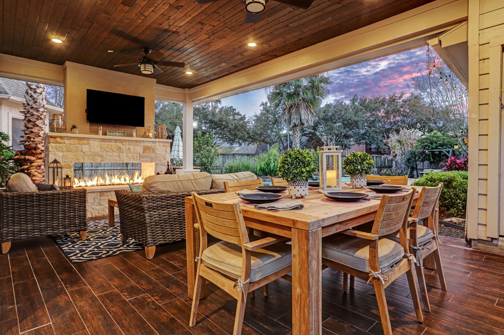 Project of the Month: February 2020 - Rustic - Patio - Houston - by TCP ...