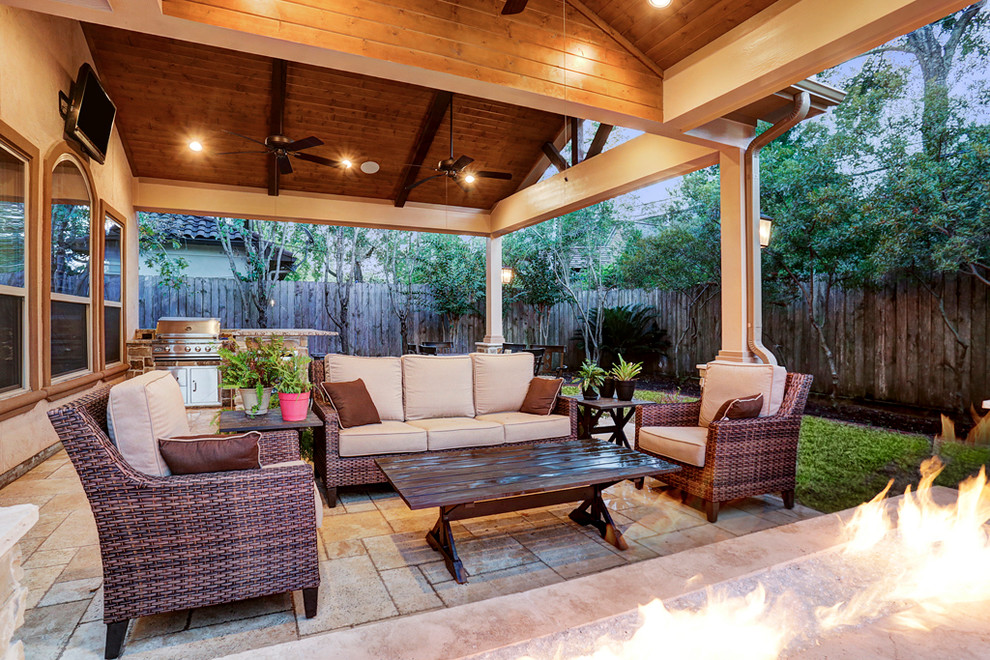 Project of the Month: November 2016 - Mediterranean - Patio - Houston ...