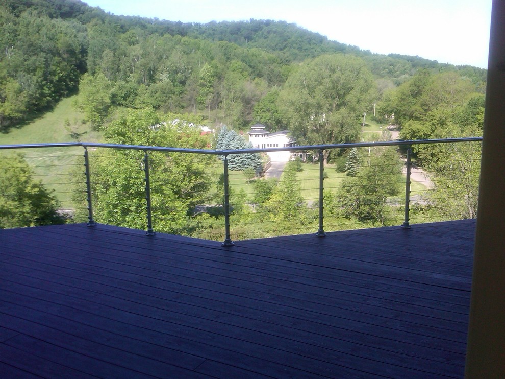 Prova - Cable railing system - Modern - Patio - Minneapolis - by Dolle ...