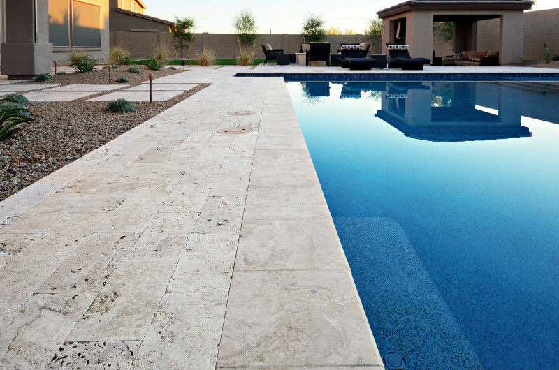 QDI Noce Travertine Pavers - Contemporary - Patio - Phoenix - by ...