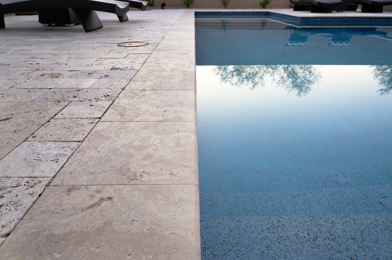 QDI Noce Travertine Pavers - Contemporary - Patio - Phoenix - by ...