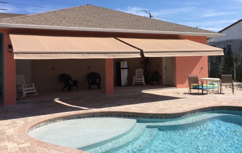 Rainier Shade Awnings - Private Residence (Flagler) - Traditional ...