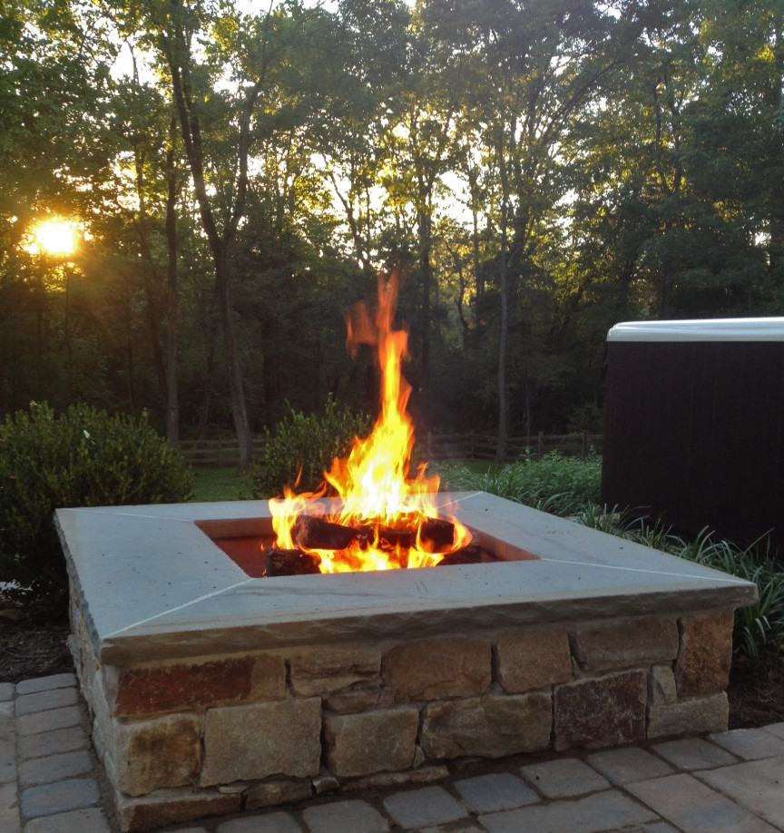 Raised Patio Project in Basking Ridge, New Jersey - Traditional - Patio ...