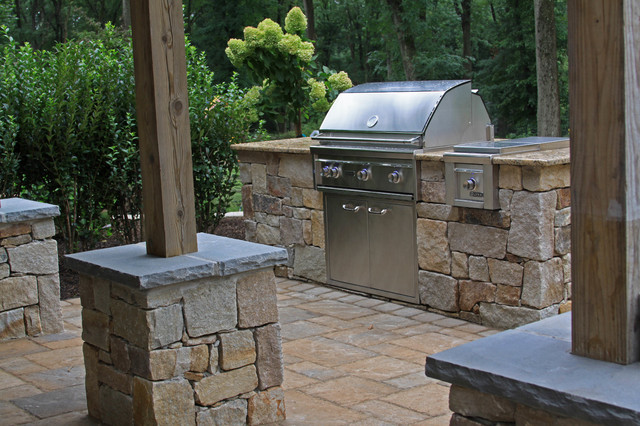 Raised Patio Project in Basking Ridge, New Jersey - Traditional - Patio ...