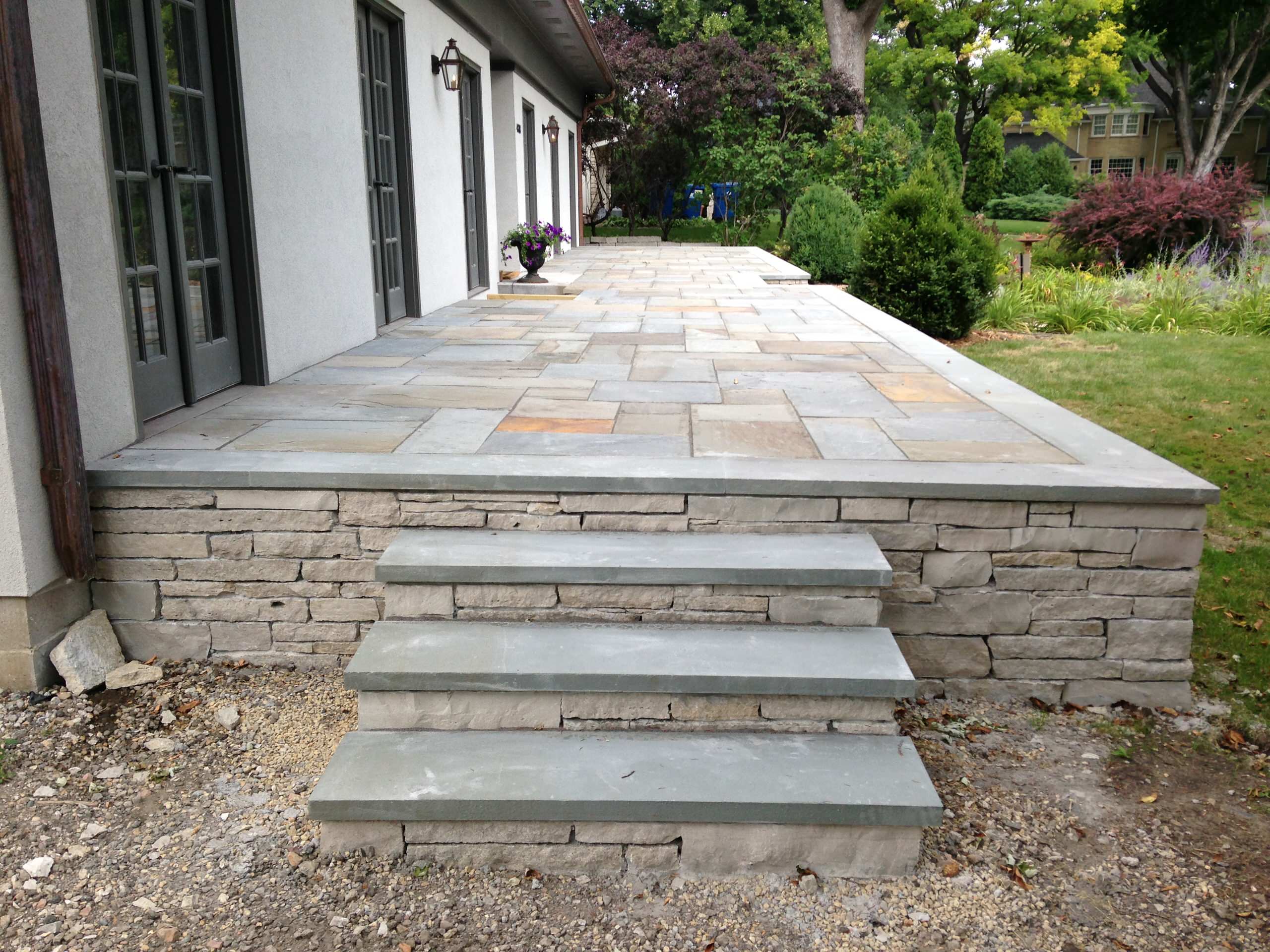 Raised Front Patio Ideas