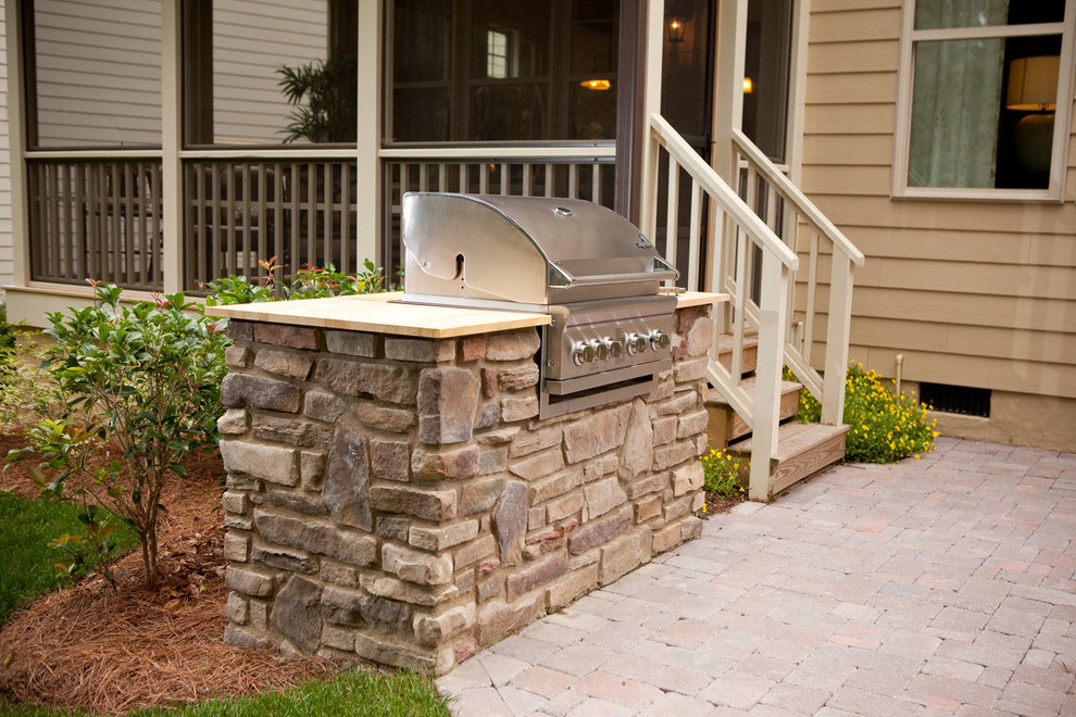 Raleigh NC Stone Photos New Homes - Traditional - Patio - Raleigh - by ...