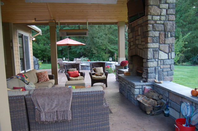 Ravensdale Outdoor Living - Contemporain - Terrasse et Patio - Seattle ...