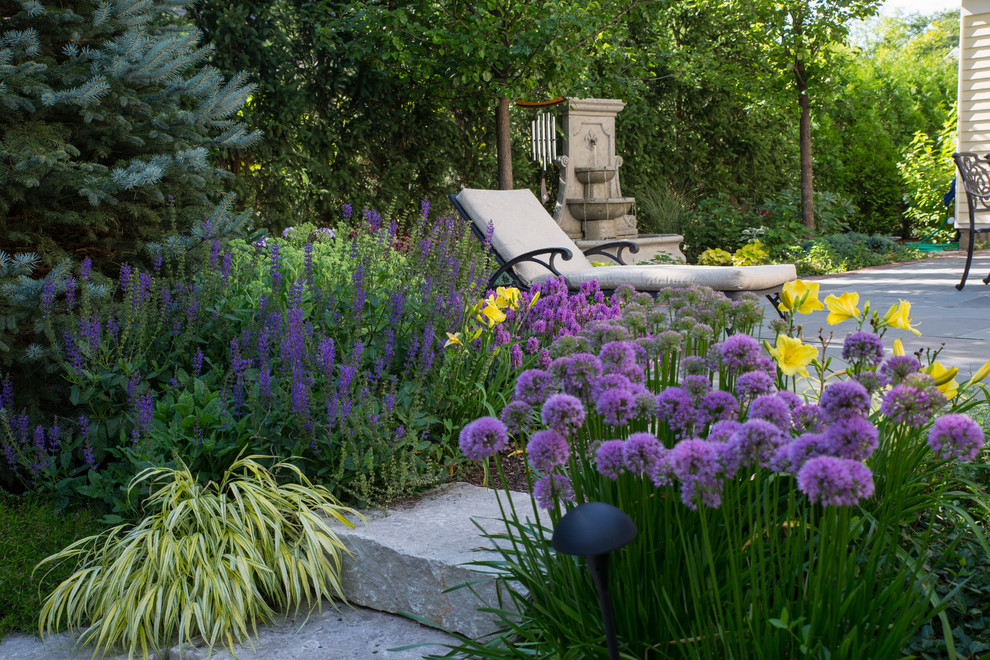 Rear Multi-Level Patio Close Up - Traditional - Patio - Chicago - by ...