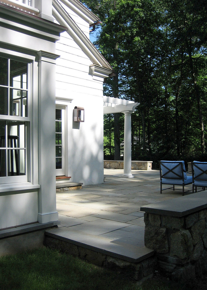 Rear Terrace - Traditional - Patio - New York - by Michael Gorski ...