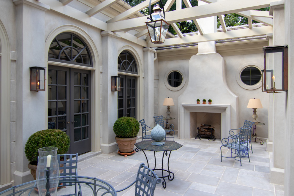 Regal Courtyard Pergola - French Country - Patio - Denver - by Brad ...