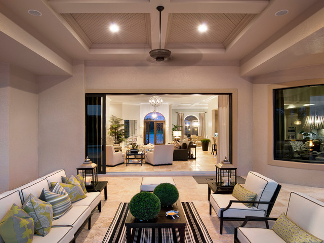 REGENCY MANOR MODEL - Traditional - Patio - Miami - by Interiors Group ...
