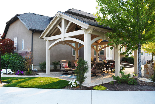 Resawn Timber DIY 6 Post Pavilion w/ Custom Olde Wood Stain - Classique ...