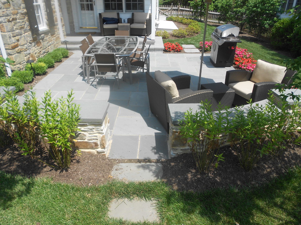 Residential patio and gardens - Traditional - Patio - Baltimore - by ...