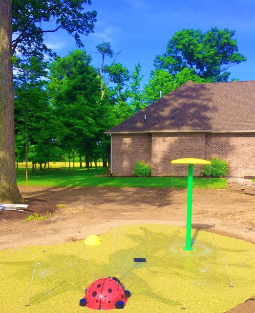 Residential Splash Pad - Traditional - Patio - Indianapolis - by My ...