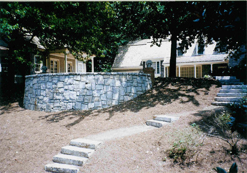 Retaining and Decorative Walls, Fences, Columns and gates - Terrasse et ...