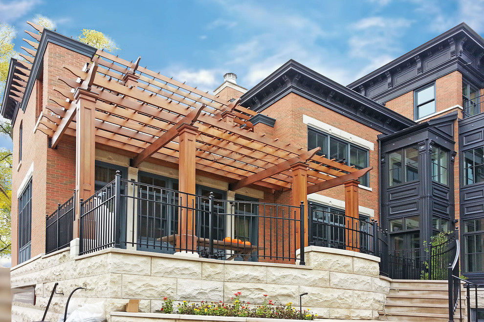 Retractable Roof, Chicago - Traditional - Patio - Chicago - by ShadeFX ...