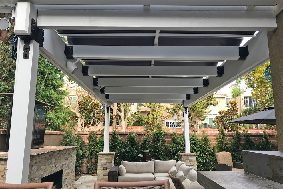 Retractable Roof, Huntington Beach - Mediterranean - Patio - Toronto ...