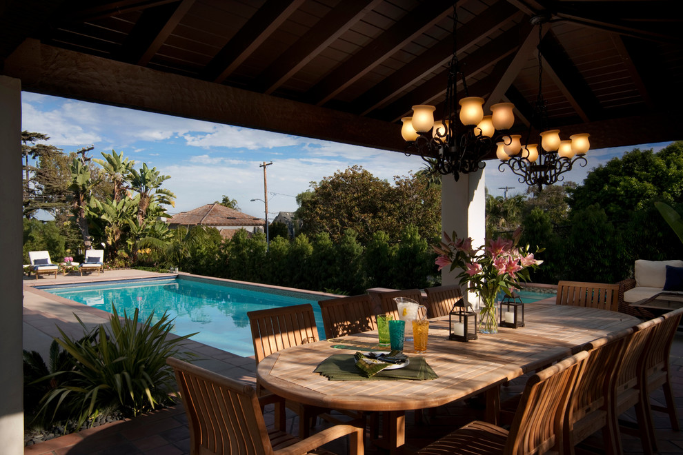 Richard Requa Historic Remodel and Addition - Mediterranean - Patio ...