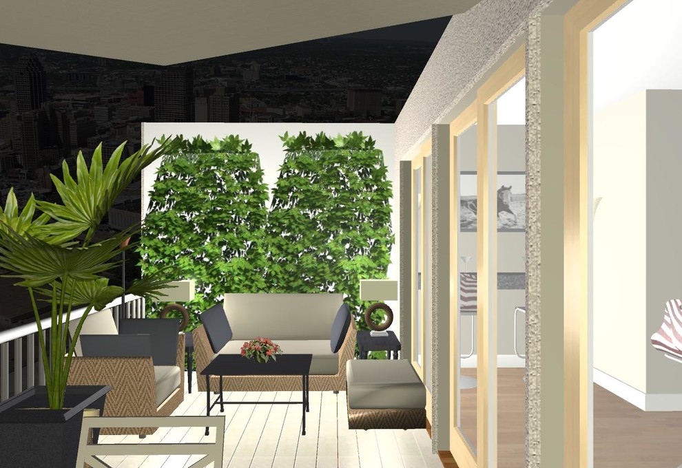 Ritz Penthouse Patio 3d Pics - Clásico renovado - Patio - Washington D ...