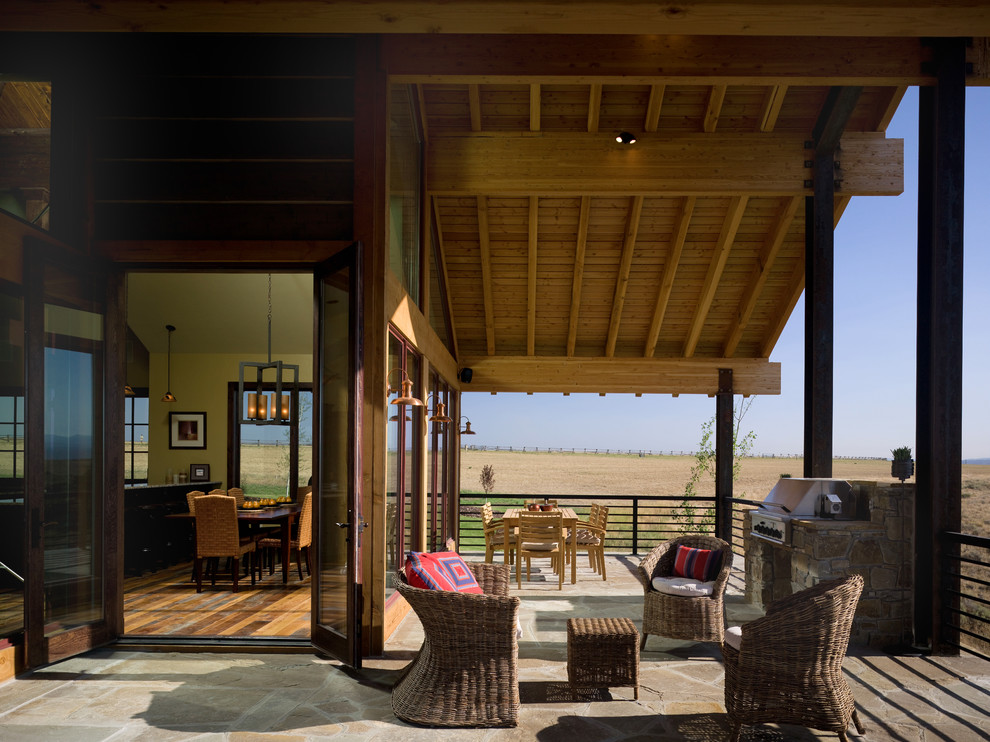 River Rim Ranch - Rustic - Patio - Other - by Cushing Terrell | Houzz