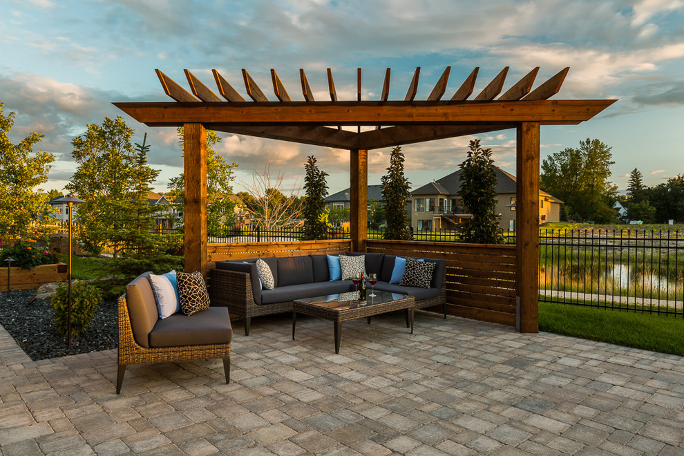 Roman Paver - Traditional - Patio - Other - by Barkman Concrete Ltd ...