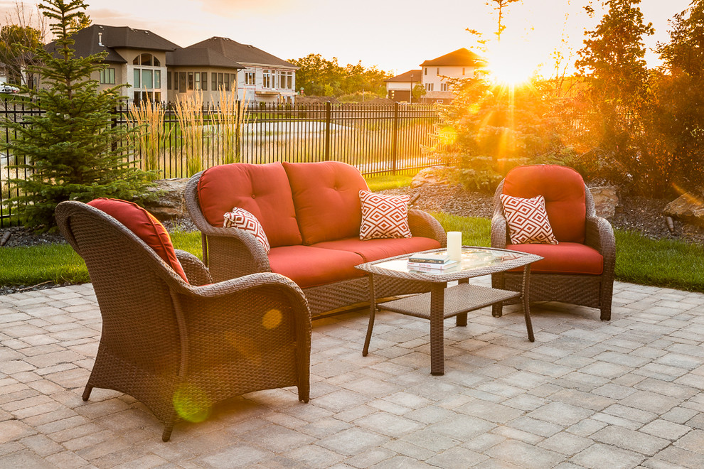 Roman Paver - Transitional - Patio - Other - by Barkman Concrete Ltd ...