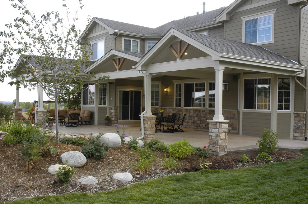 Roofed Patio Cover - Contemporary - Patio - Denver - by 5280 Outdoor ...