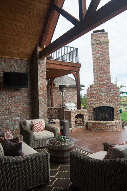 Rose Creek - Traditional - Patio - Oklahoma City - by Adams Kirby Homes ...
