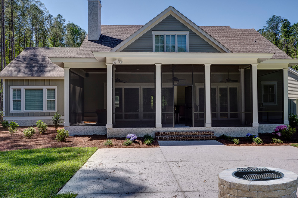 Rose Dhu Creek Custom Home - Traditional - Patio - Atlanta - by Kelly ...