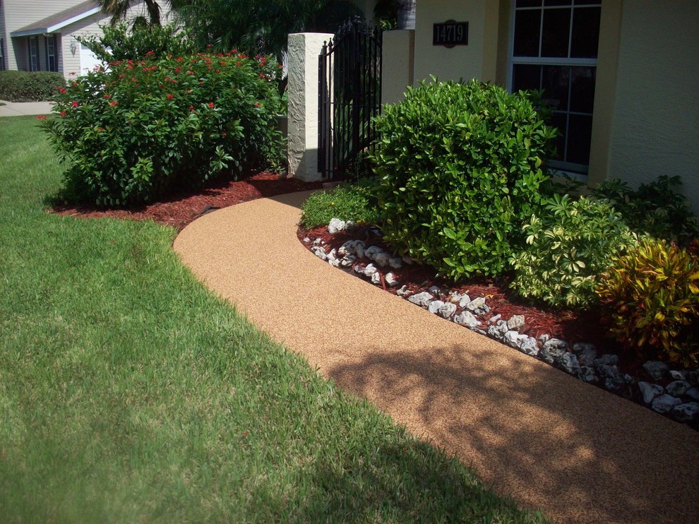 Rubber Walkways and Sidewalks - Patio - Tampa - by ProDeck Rubber | Houzz