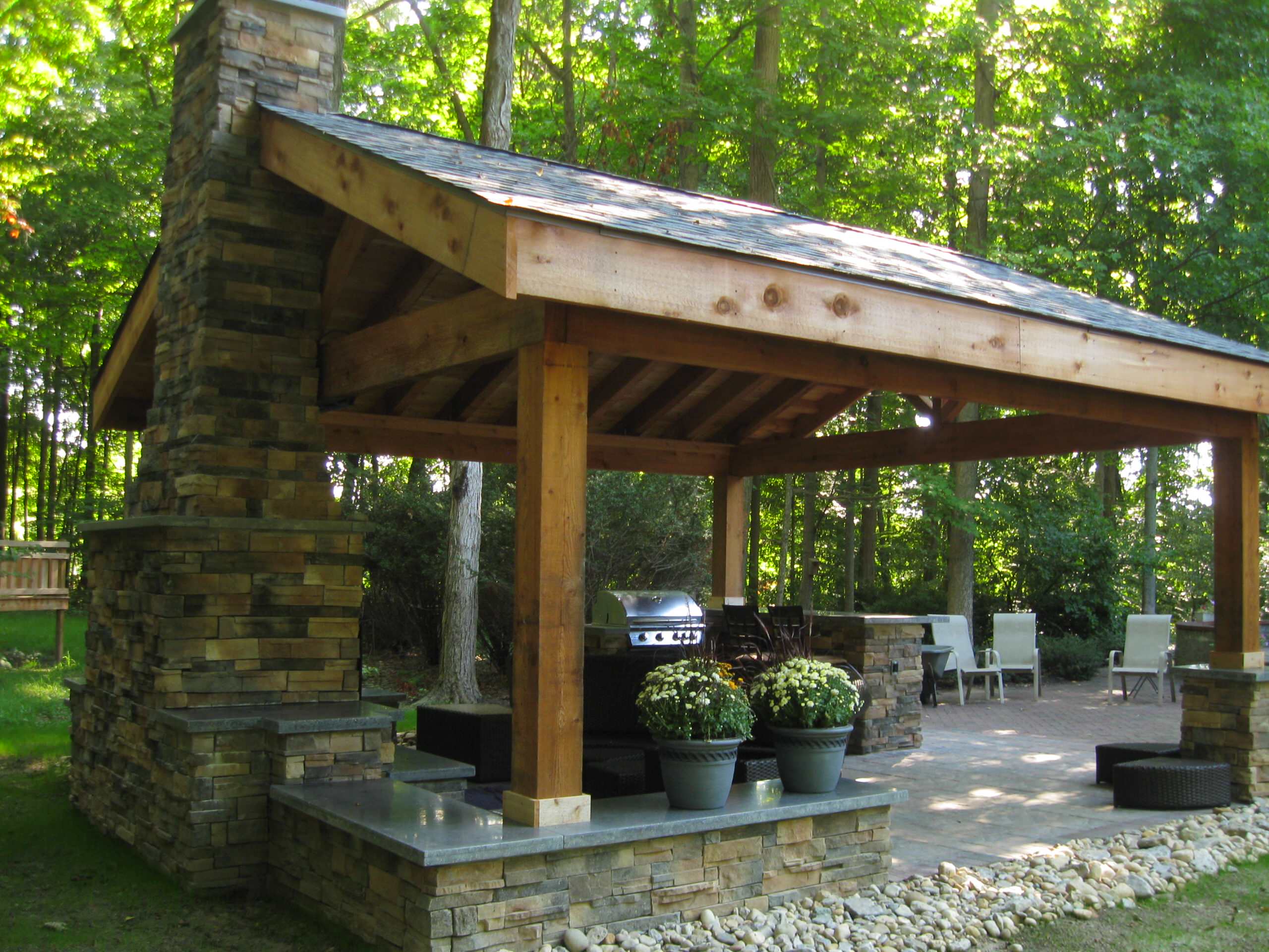 Rustic Pavilion Designs