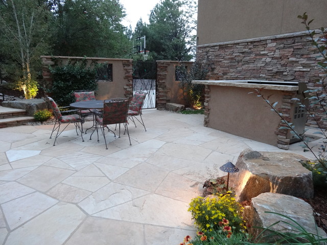 Rustic Ranch - Rustic - Patio - Denver - by Mile High Landscaping ...