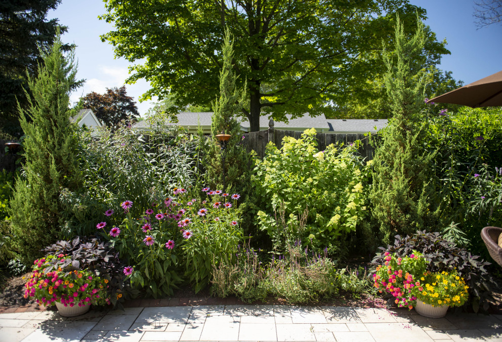 Rustic Stone Patio - Cedarburg - Rustic - Landscape - Milwaukee - by ...