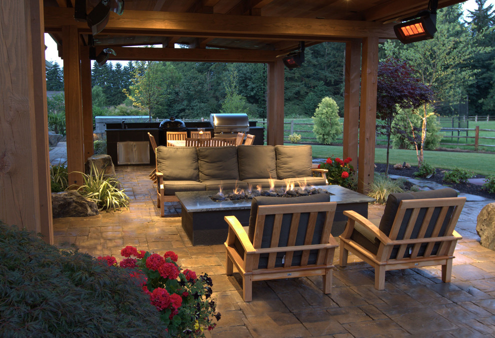 Sammamish Outdoor Living - Traditional - Patio - Seattle - by Alderwood ...