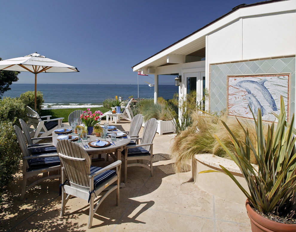Santa Barbara Beach House - Tropical - Patio - Santa Barbara - by ...