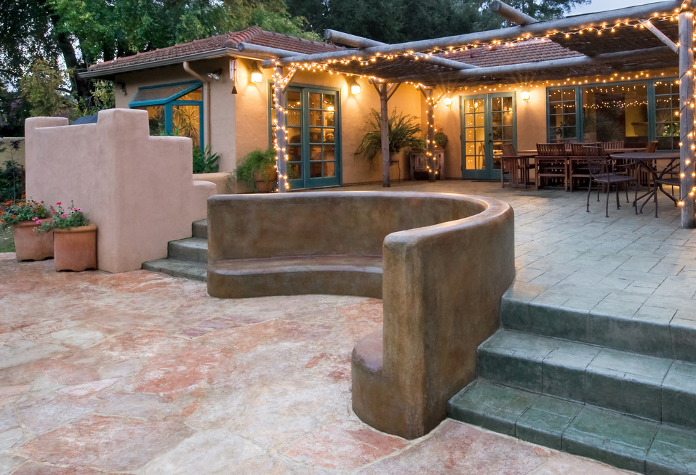 Santa Fe style remodel - Rustic - Patio - San Francisco - by Moore ...