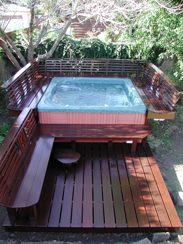 Santa Monica Custom Jacuzzi - Asian - Patio - Los Angeles - by Bella ...