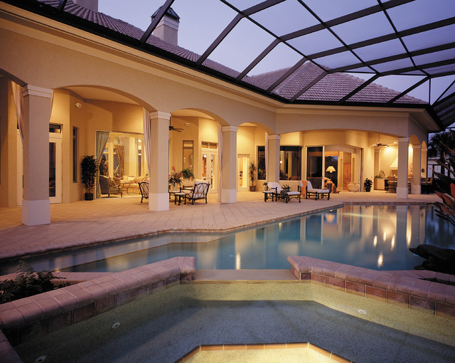 Sater Design Collection's 6911 "Starwood" Home Plan - Mediterranean ...