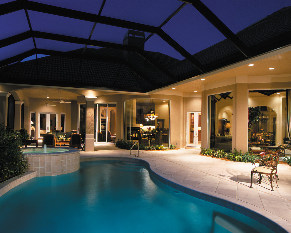 Sater Design Collection's 6938 "Isabel" Home Plan - Traditional - Patio ...